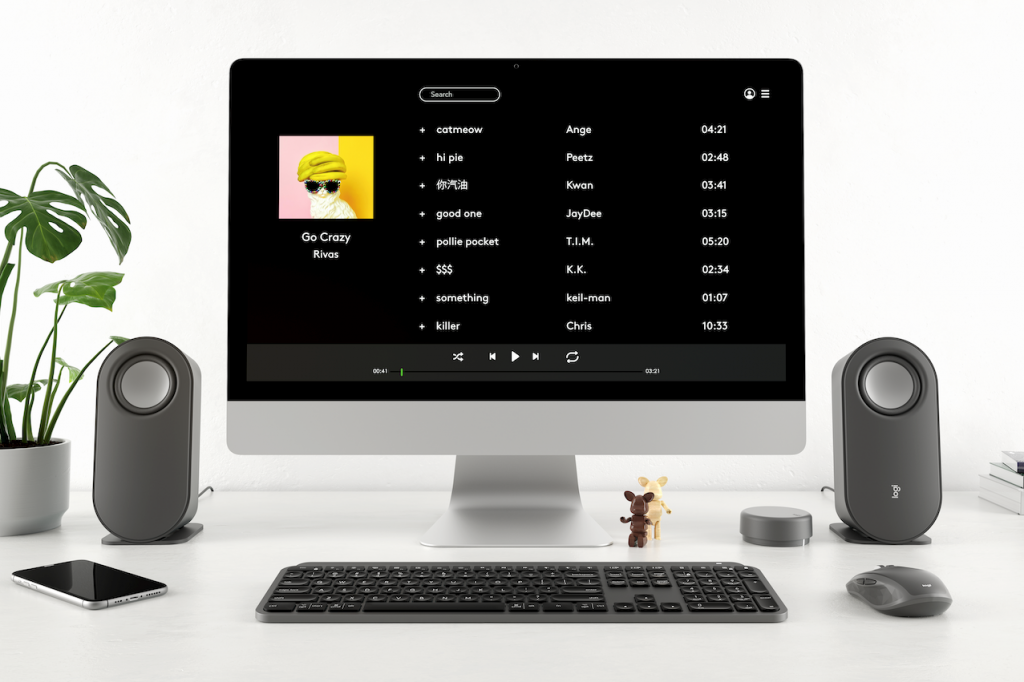 اسپیکر رومیزی بلوتوث جدید Logitech Z407 | اسپیرو