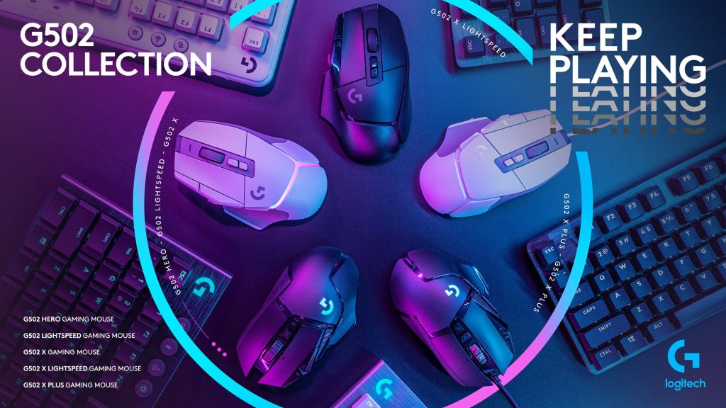 ماوس گیمینگ Logitech G502 X مشکی | اسپیرو